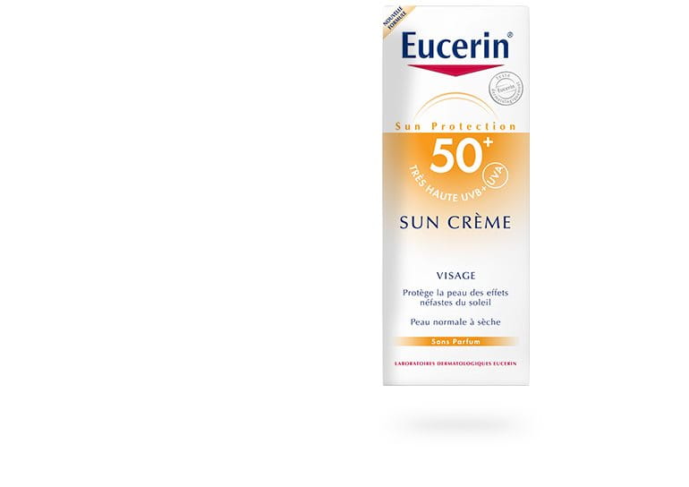 Eucerin : Protection solaire | Sun Crème SPF 50+| Écran solaire